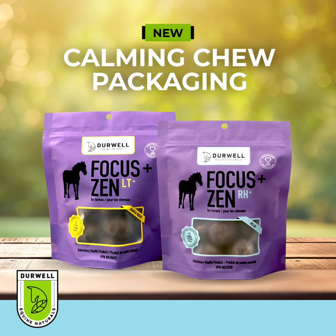 Focus + Zen Calming Chew Combo pack – Durwell Equine Naturals