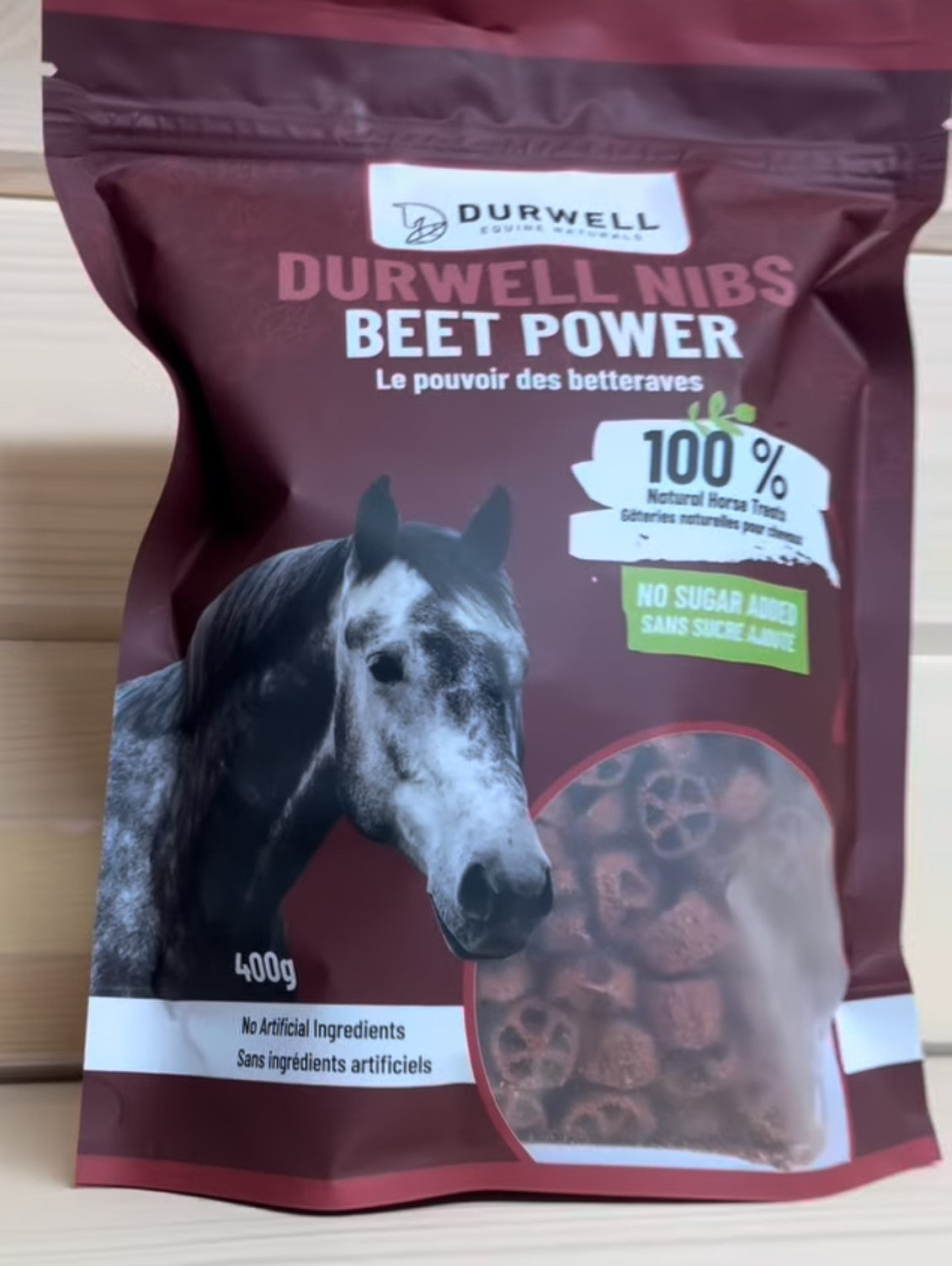 Nibs Horse Treats: Beet Power (no sugar added) – Durwell Equine Naturals